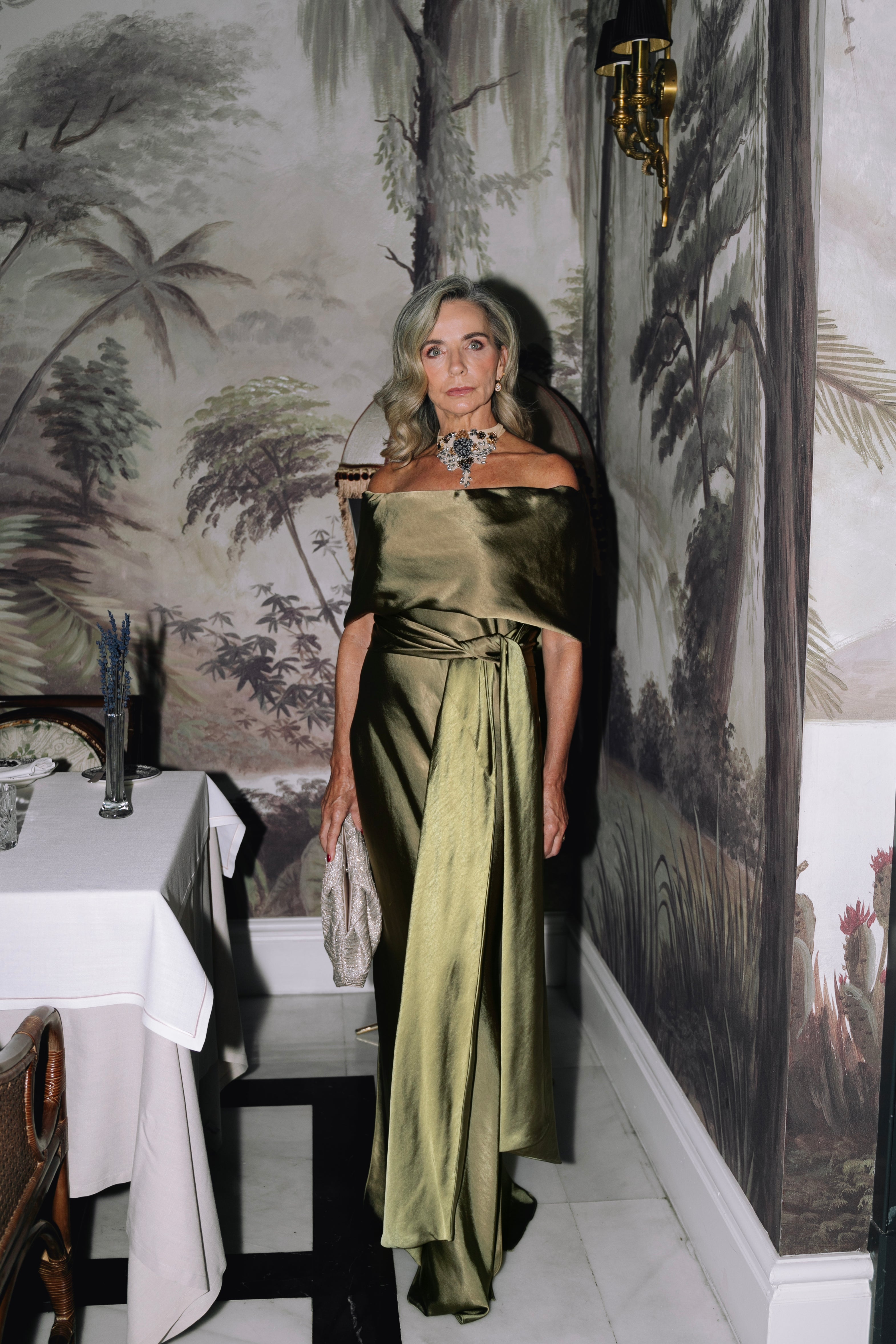 VESTIDO CAROLINA VERDE - PREORDER – ELENA MOORE STUDIO SL