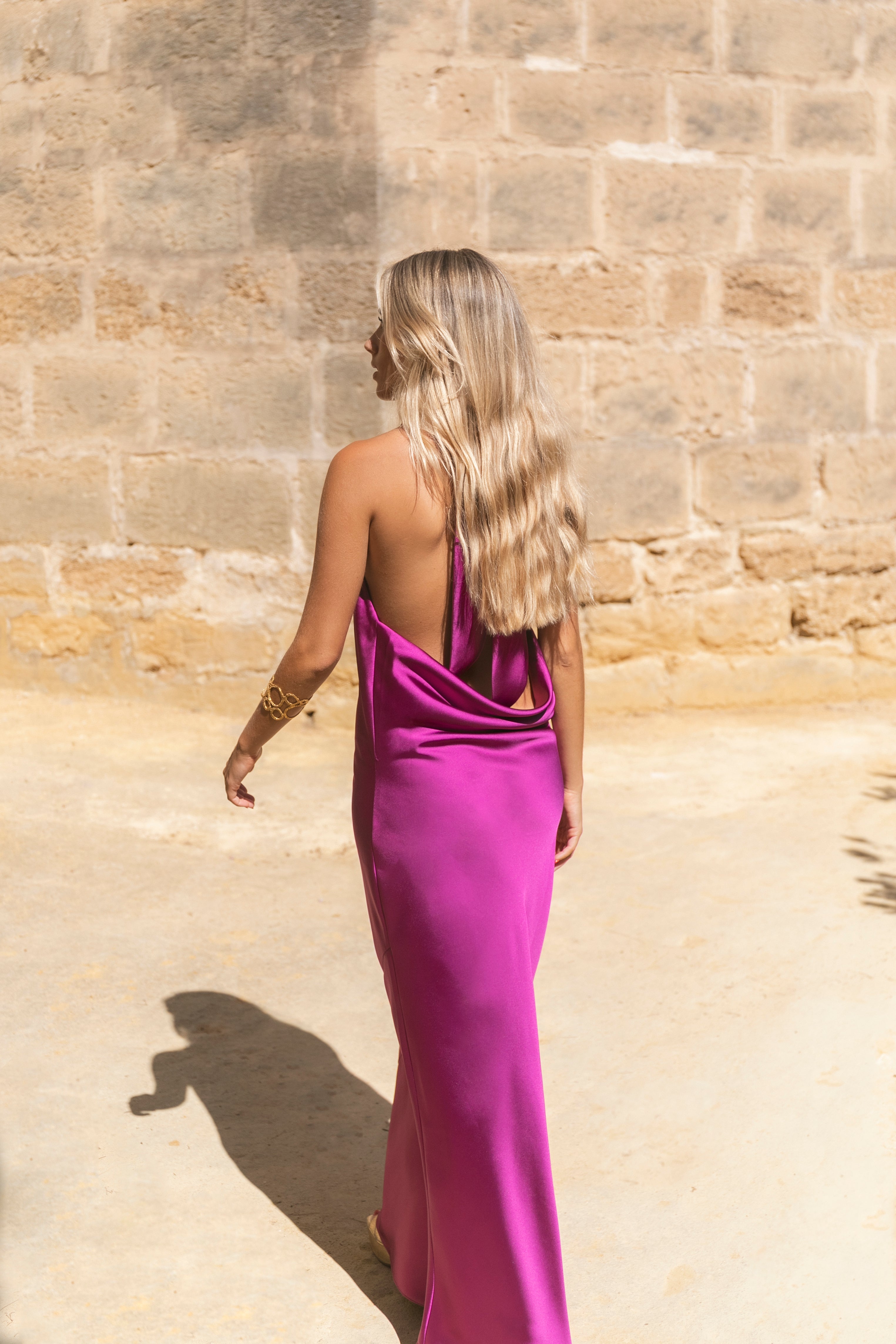 VESTIDO SOPHIA BUGANVILLA - PREORDER – ELENA MOORE STUDIO SL